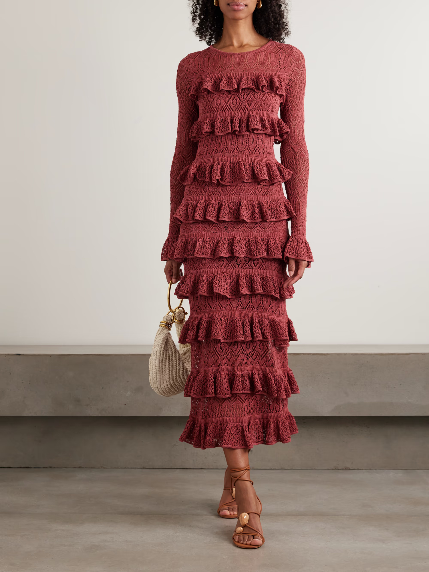 ZIMMERMANN Zimmermann Wanderlust Ruffle Dress